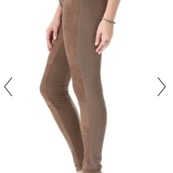 SUPERFINE | Pants & Jumpsuits | Superfine Flash Friend Suede Panel ...
